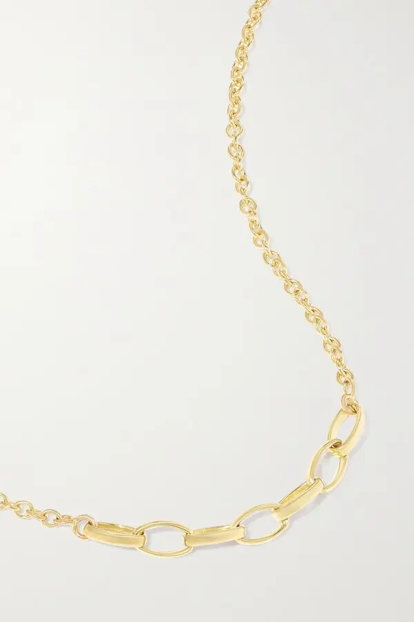 JENNIFER MEYER Small Edith 18-karat Necklace - Gold