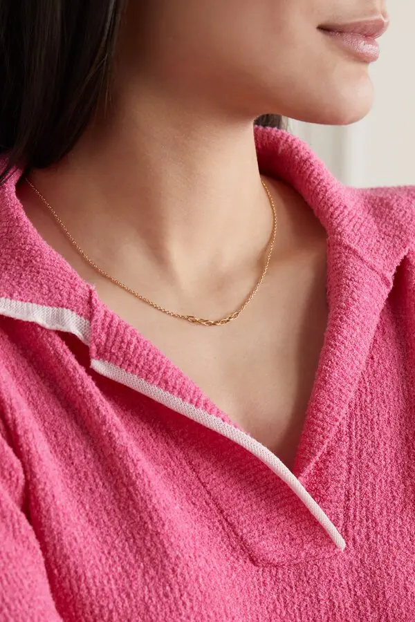 JENNIFER MEYER Small Edith 18-karat Necklace