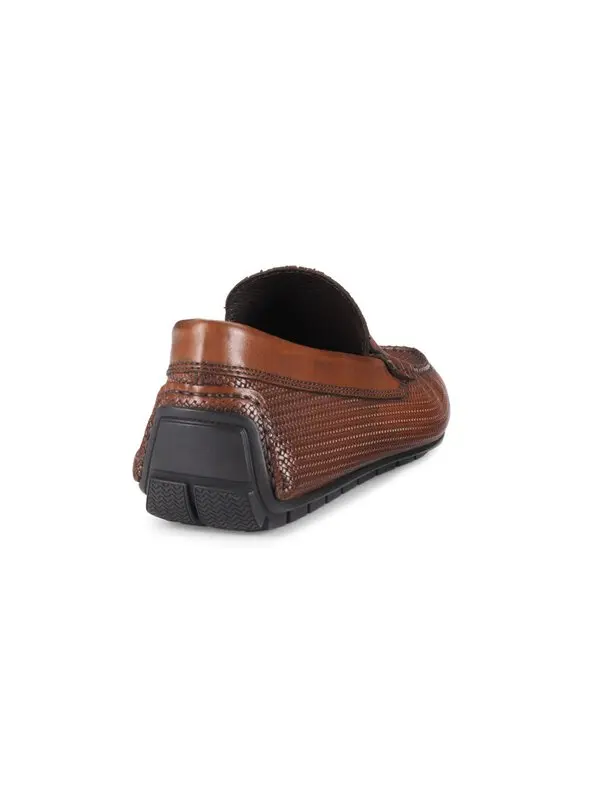 To Boot New York Magnus Leather Driving Moccasins