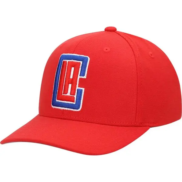 Mitchell & Ness La Clippers Ground Stretch Snapback Hat