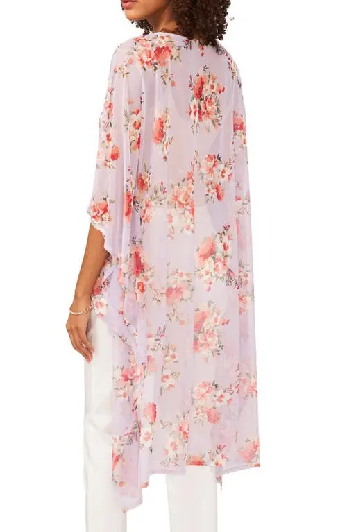 Chaus Floral High-low Top