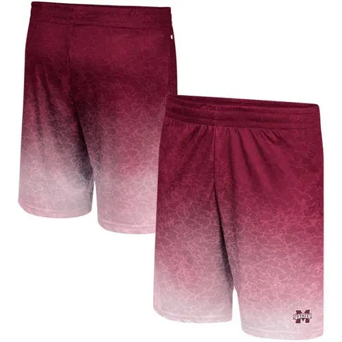 COLOSSEUM Mississippi State Bulldogs Walter Shorts - Maroon