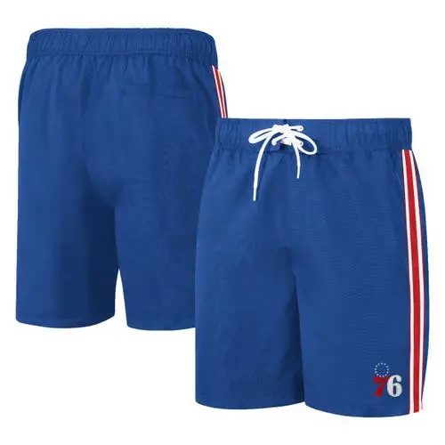 G-III SPORTS BY CARL BANKS Philadelphia 76ers Swim Shorts - Royal