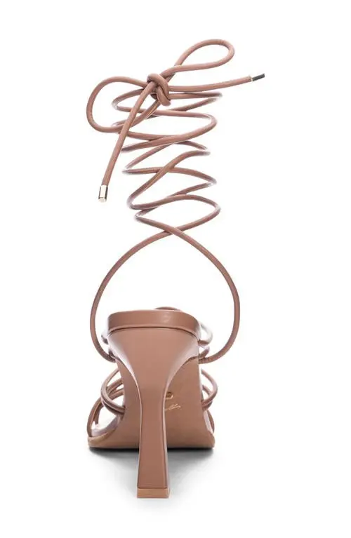 42 GOLD Lava Ankle Tie Sandal
