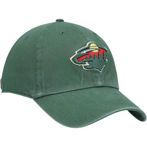 '47 47 Minnesota Wild Team Clean Up Adjustable Hat - Green