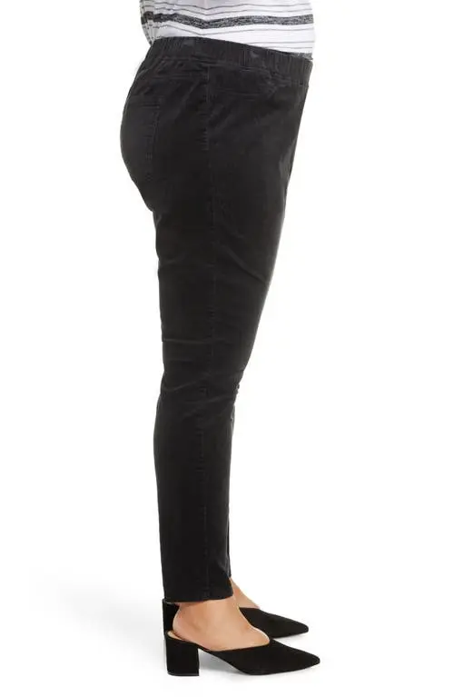 Eileen Fisher Organic Cotton Blend Denim Leggings