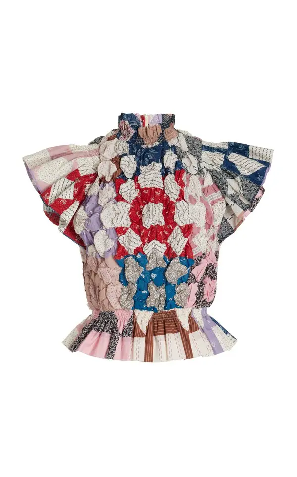 Sea Nohr Quilted Cotton Top