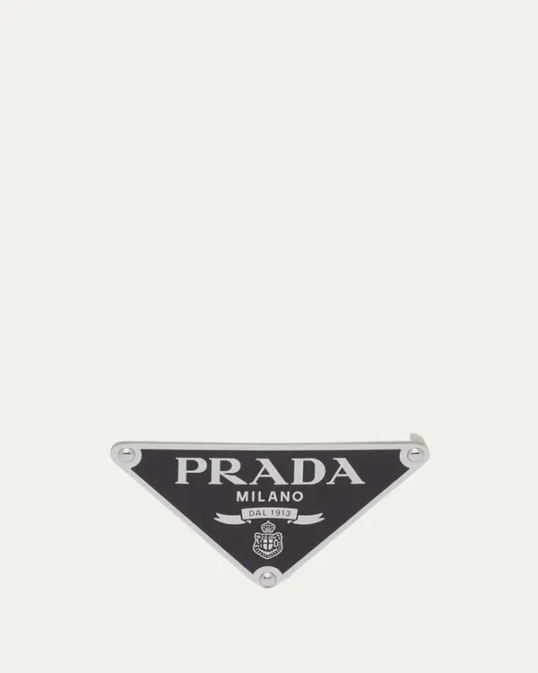 Prada Metal Belt Buckle - Nero