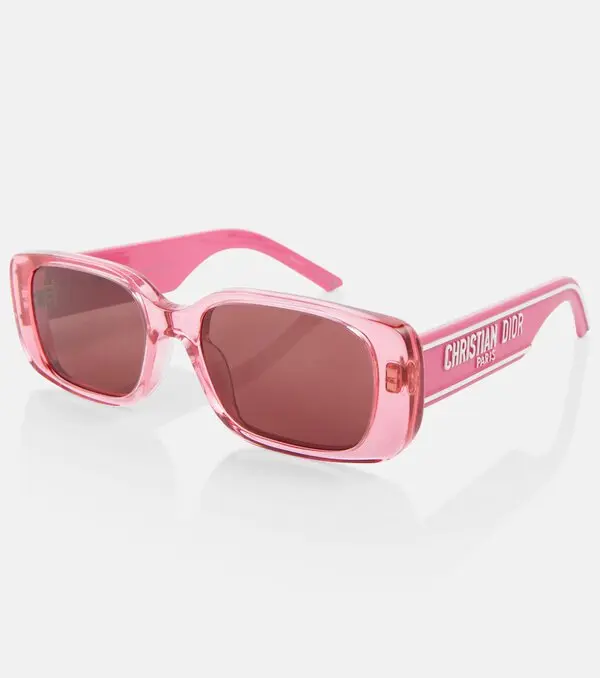 Dior Wildior S2u Rectangular Sunglasses - Pink