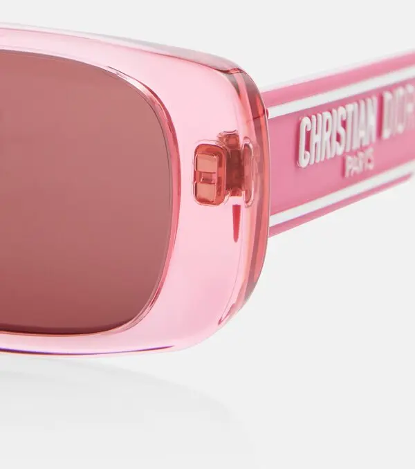 Dior Wildior S2u Rectangular Sunglasses - Pink
