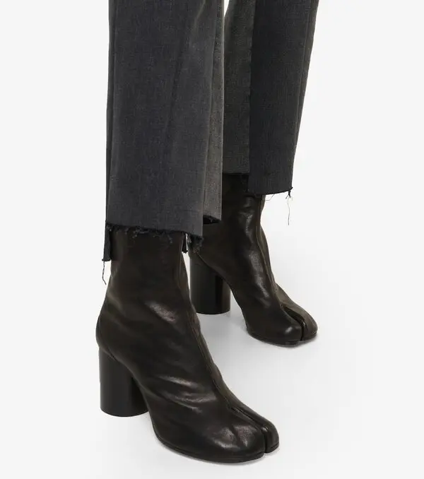 MAISON MARGIELA Leather Tabi Ankle Boots