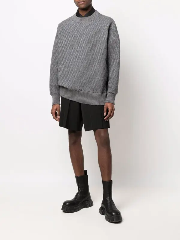 Undercover Ribbed Crew-neck Jumper
