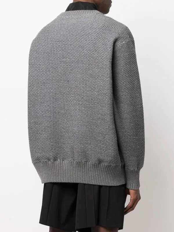 Undercover Ribbed Crew-neck Jumper