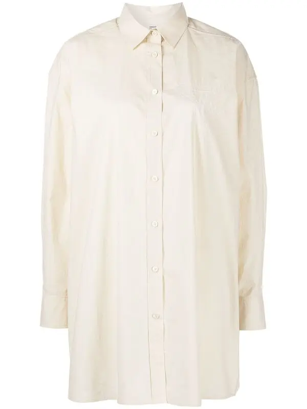 TOTEME Monogram Cotton Shirt