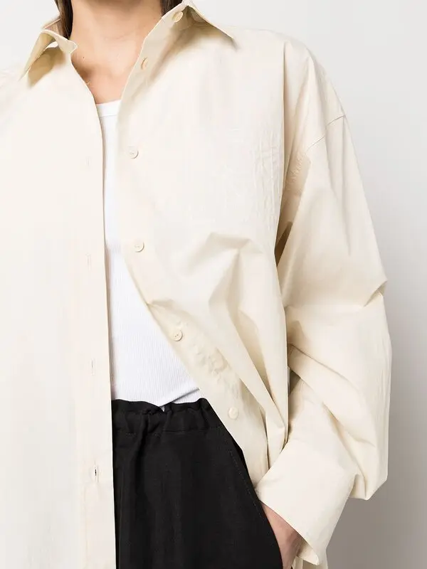 TOTEME Monogram Cotton Shirt