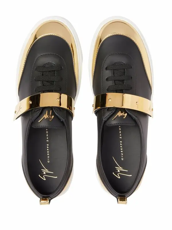 GIUSEPPE ZANOTTI Zenas Low-top Sneakers - Black