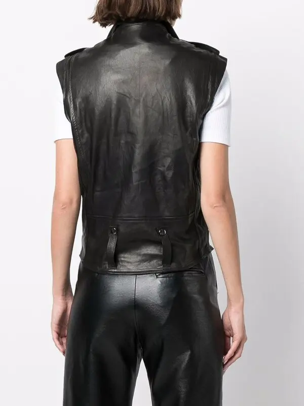 GIORGIO BRATO Leather Biker Jacket
