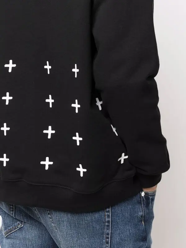 Ksubi Patterned Crew Neck Sweatshirt