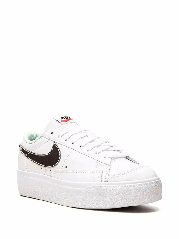 Nike Blazer Low Platform Sneakers - White