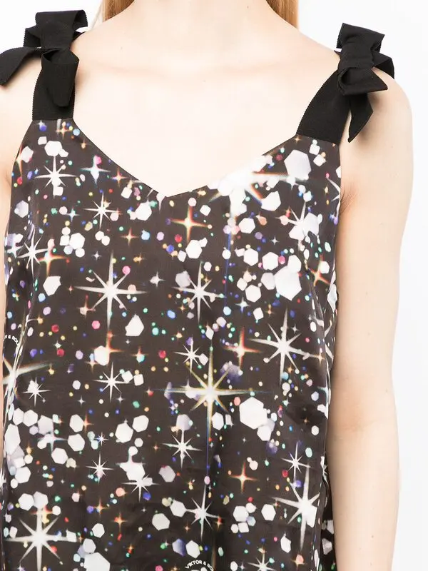 Viktor & Rolf Confetti Sparkle-print Camisole Top