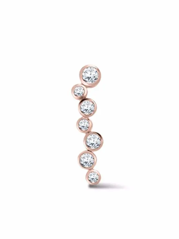 PRAGNELL 18kt Rose Gold Diamond Earrings