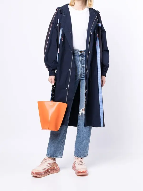 BAPY BY *A BATHING APE® Contrast-panel Raincoat
