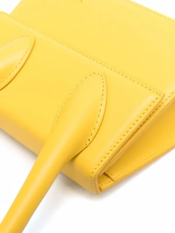 Jacquemus Le Chiquito Moyen Tote Bag - Yellow