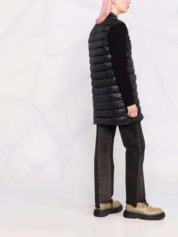 Moncler V-neck Padded Coat
