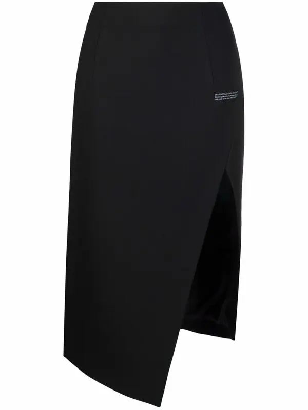 Off-White High-waist Midi Skirt