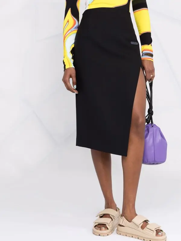 Off-White High-waist Midi Skirt