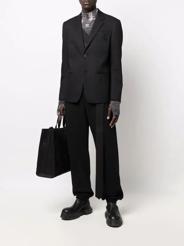 Off-White Button-front Blazer
