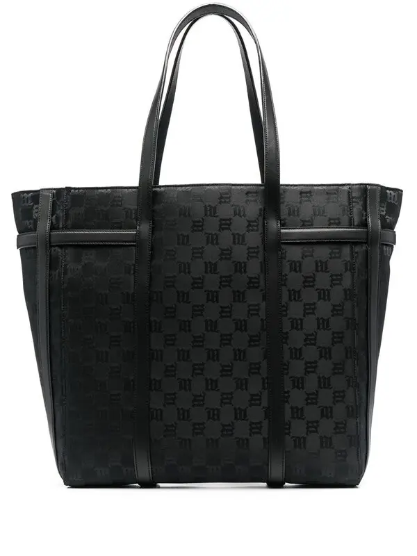 MISBHV Jacquard Monogram Tote Bag