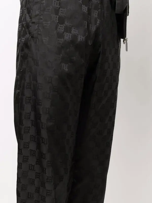 MISBHV Logo-monogram Tapered Joggers