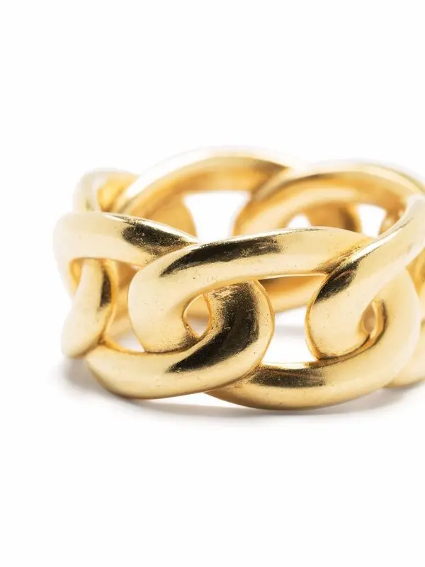 GOOSSENS Lhassa Chain-link Ring - Gold