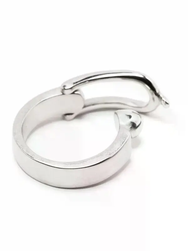 GOOSSENS Boucle Clasp Ring - Silver