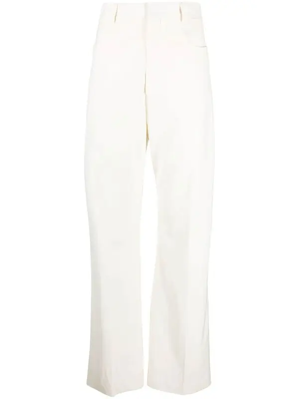 Jacquemus Le Pantalon Sauge Trousers - White