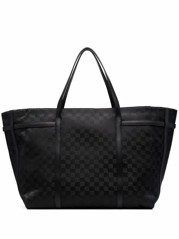 MISBHV Jacquard-monogram Tote Bag