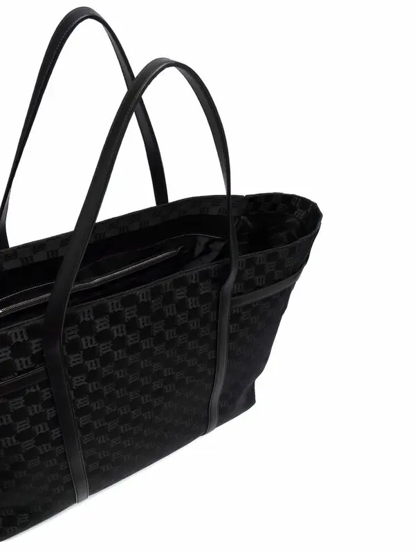 MISBHV Jacquard-monogram Tote Bag