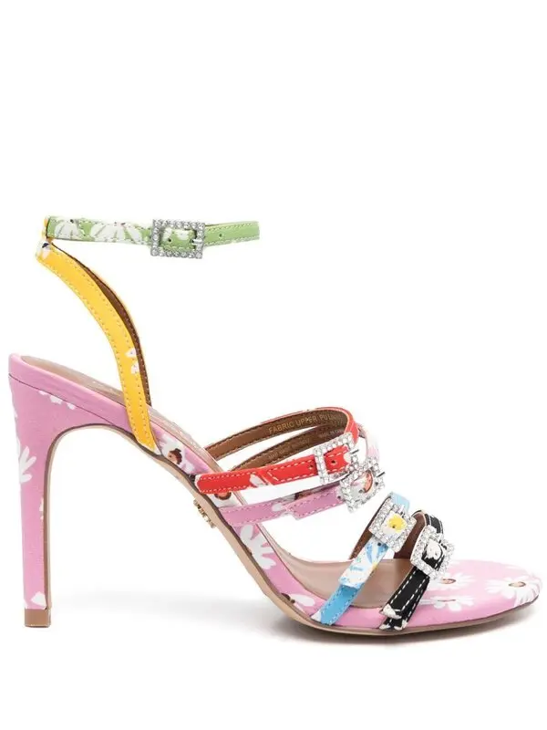 Kurt Geiger Floral Strappy Heels