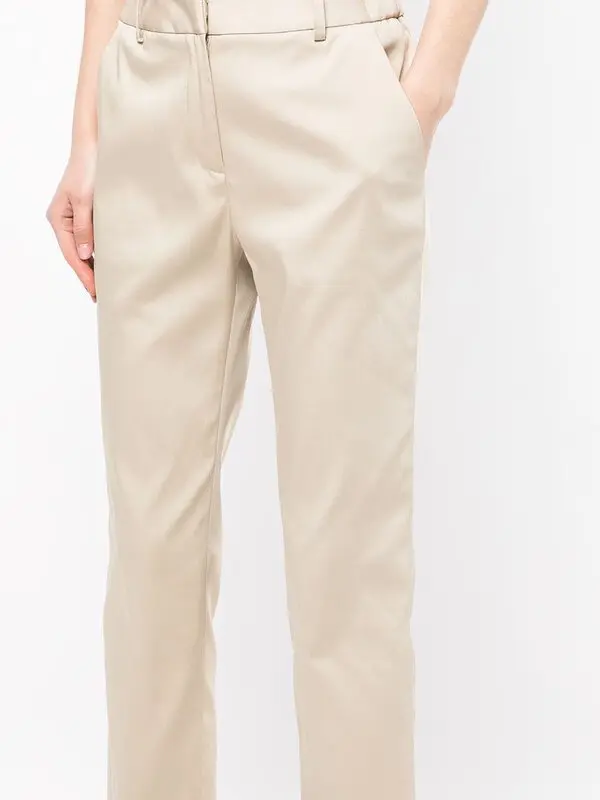 GOODIOUS Cropped Tailored Trousers