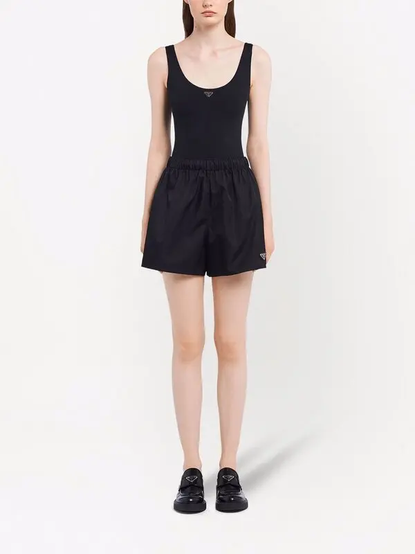 Prada Logo-plaque Bodysuit