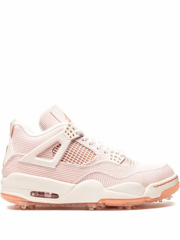 JORDAN 4 Retro Golf Seersucker Sneakers