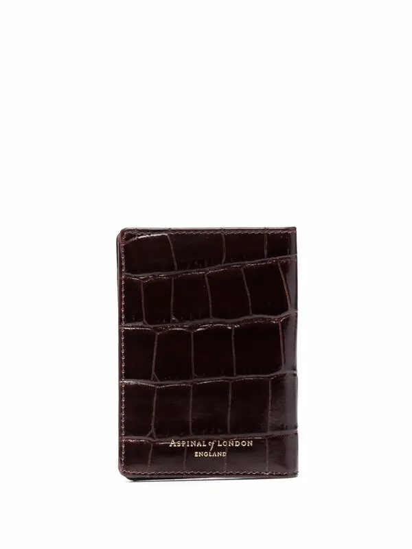 ASPINAL OF LONDON Double Fold Cardholder
