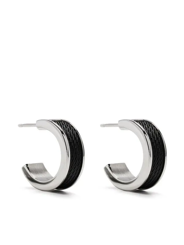 CHARRIOL Forever Hoop Earrings - Silver