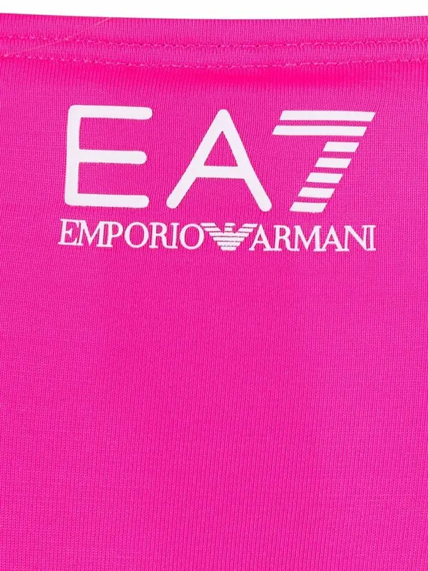 EA7 Logo-print Underwire Bikini