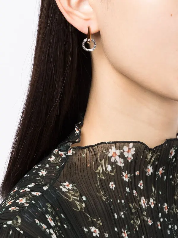 CHARRIOL Infinity Zen Hoop Earrings