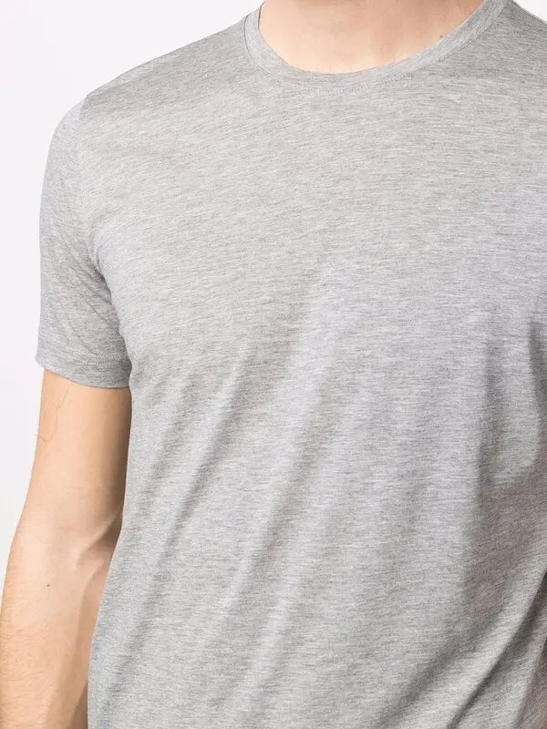 Pal Zileri Mélange-effect Cotton T-shirt