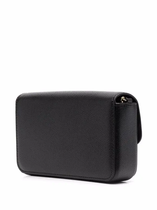 Furla Foldover Satchel - Black