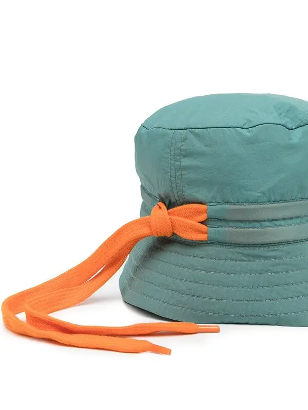 CRAIG GREEN Drawstring Bucket Hat - Blue