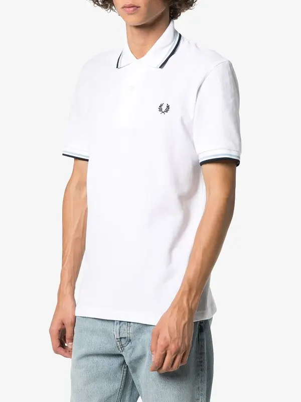 Fred Perry Striped Trim Polo Shirt
